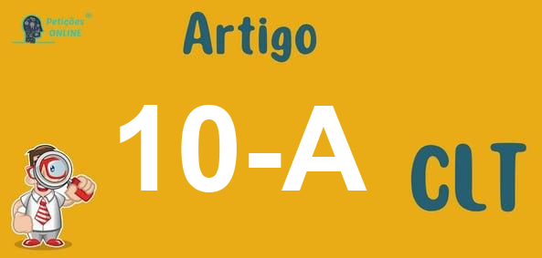Artigo 10-A da CLT » Jurisprudência Atual em PDF « TRT