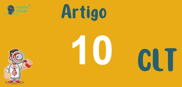 Art 10 da CLT | Quer baixar a jurisprudência grátis e