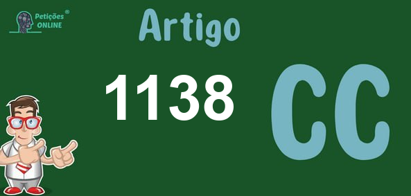 Art 1138 do CC → Está procurando jurisprudência atualizada?