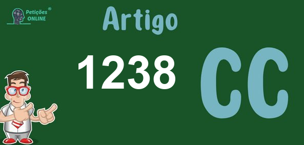 Jurisprudência atual do 1238 do CC/02 » Não vai conferir