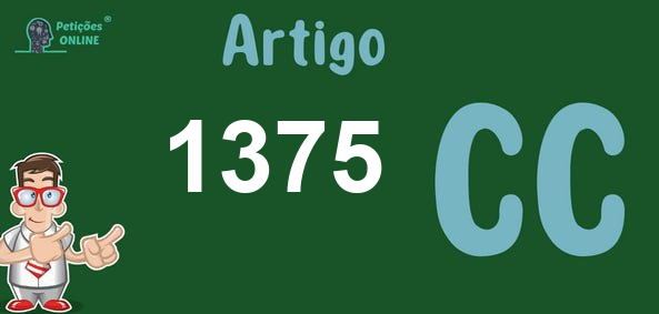 Jurisprudência atual do 1375 do CC/02 » Não vai conferir