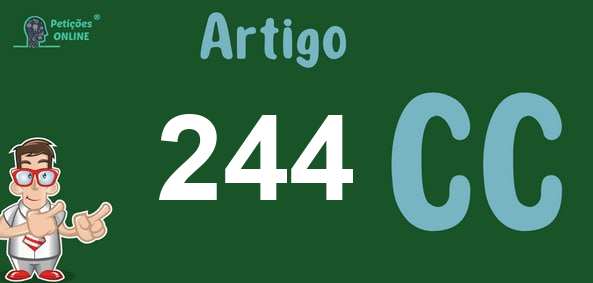 Artigo 244 do CC » Jurisprudência Atual em PDF « Direito