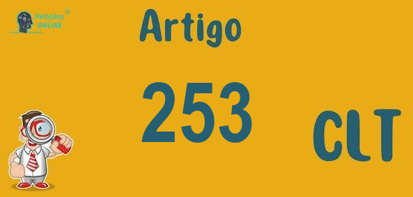 Artigo 253 da CLT » Jurisprudência Atual em PDF « TRT