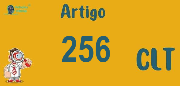 Artigo 256 da CLT » Jurisprudência Atual em PDF « TRT