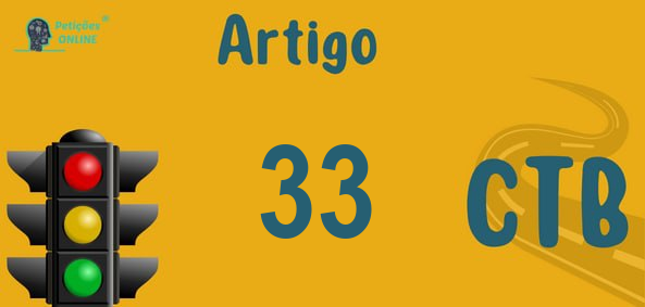 Art 33 do CTB → Está procurando jurisprudência atualizada?