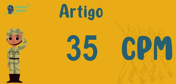 Jurisprudência atual do 35 do CPM » Não vai conferir