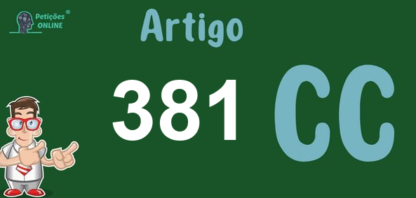 Artigo 381 do CC » Jurisprudência Atual em PDF « Direito