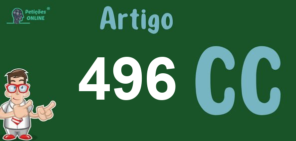 Art 496 do CC → Está procurando jurisprudência atualizada?