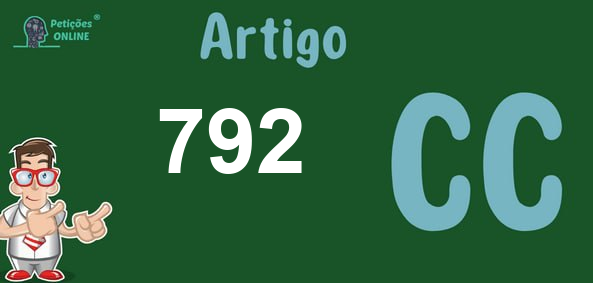 Jurisprudência atual do 792 do CC/02 » Não vai conferir