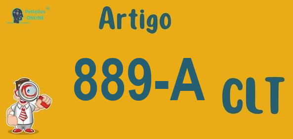 Artigo 889-A da CLT » Jurisprudência Atual em PDF « TRT