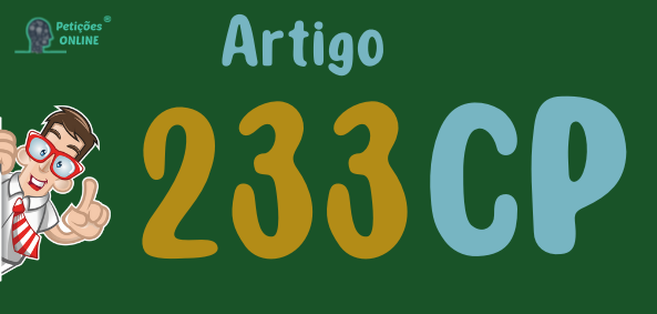 Art 233 do CP → Você está procurando jurisprudência atual?