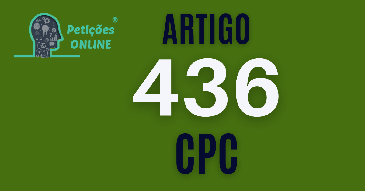 Art 436 do CPC | Quer baixar a jurisprudência grátis e