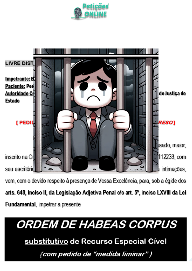 Habeas Corpus Substitutivo STJ Alimentos Prisão Civil