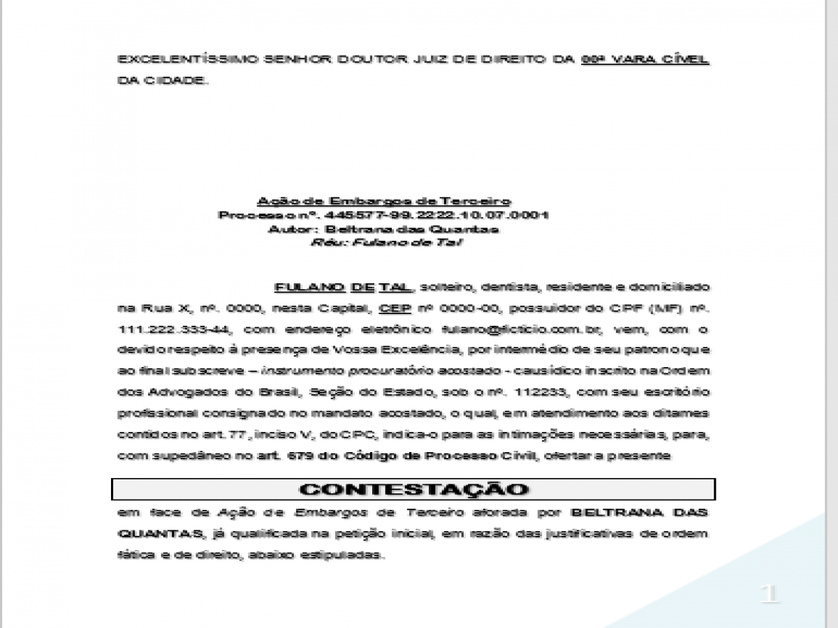 Introduzir 63+ imagem embargos de terceiro cpc modelo - br.thptnganamst ... Introduzir 63+ imagem embargos de terceiro cpc modelo - br.thptnganamst ...